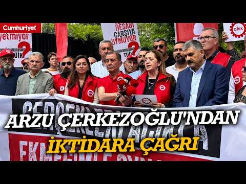 Arzu Çerkezoğlu'ndan iktidara çağrı: Açlık sınırının altına gerileyen ücretleri derhal revize edin