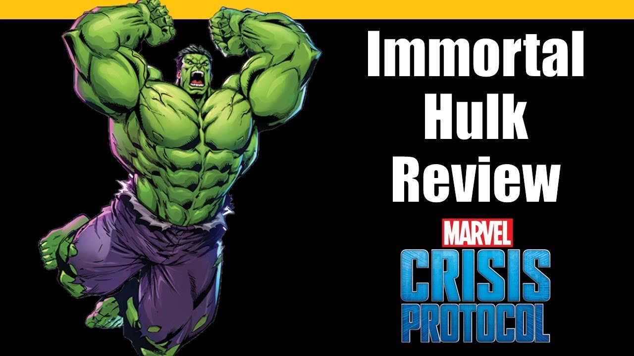 Immortal Hulk Review for Marvel Crisis Protocol - YouTube