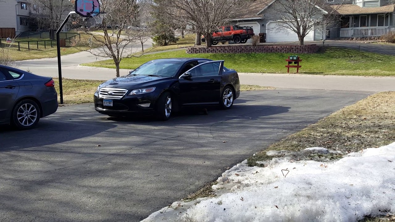 Andrew's first solo drive! - YouTube