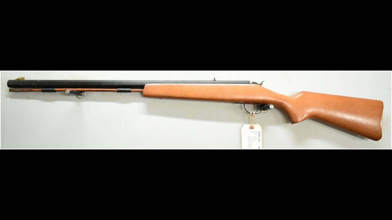 CVA Blazer .50 cal, in-line Muzzleloader - YouTube