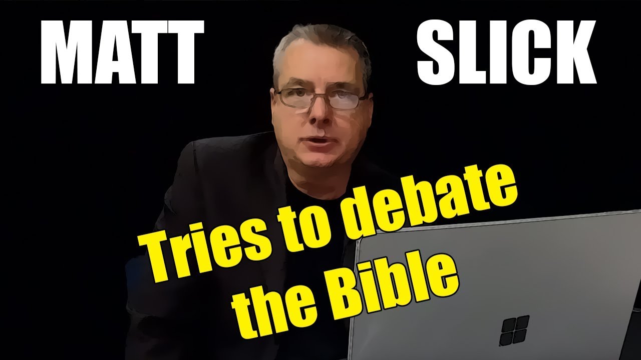 EP208 Matt Slick's Opening Statement Against Open Theism Part I - YouTube