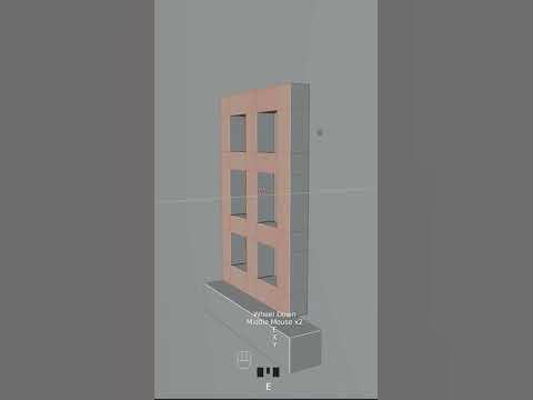 Modeling Windows in Blender:) #blender3d #b3d #3dillustration #3drender ...
