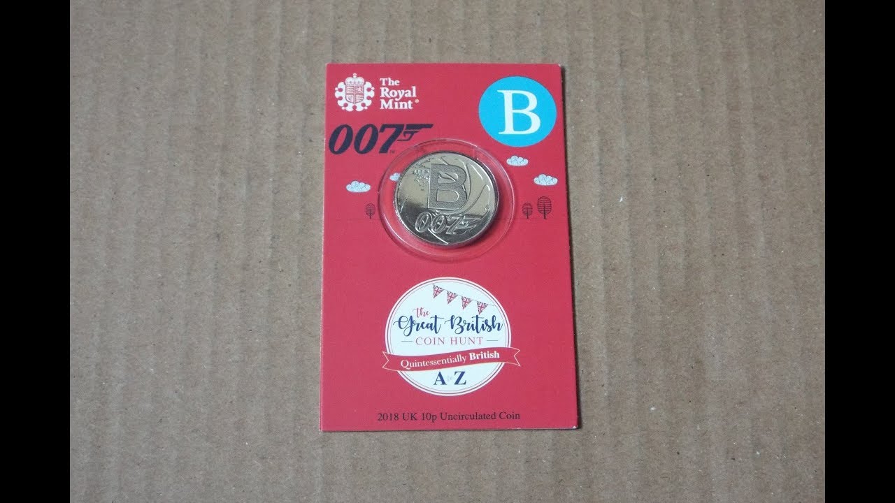James Bond 007 10p Coin! - YouTube