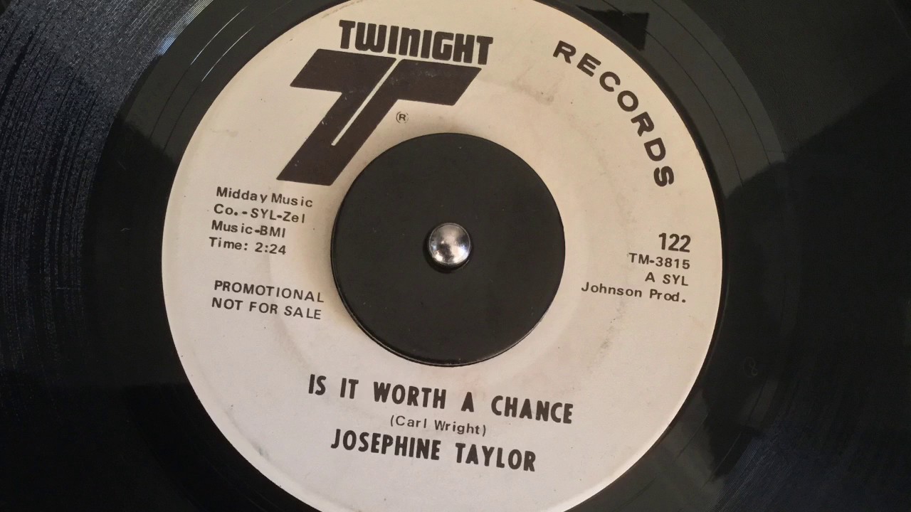 JOSEPHINE TAYLOR - IS IT WORTH A CHANCE - YouTube