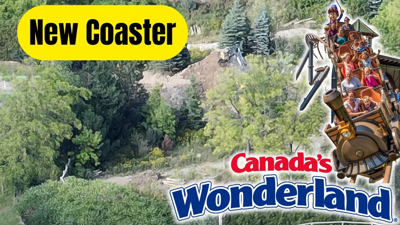 Canada's Wonderland New Coaster Construction - YouTube