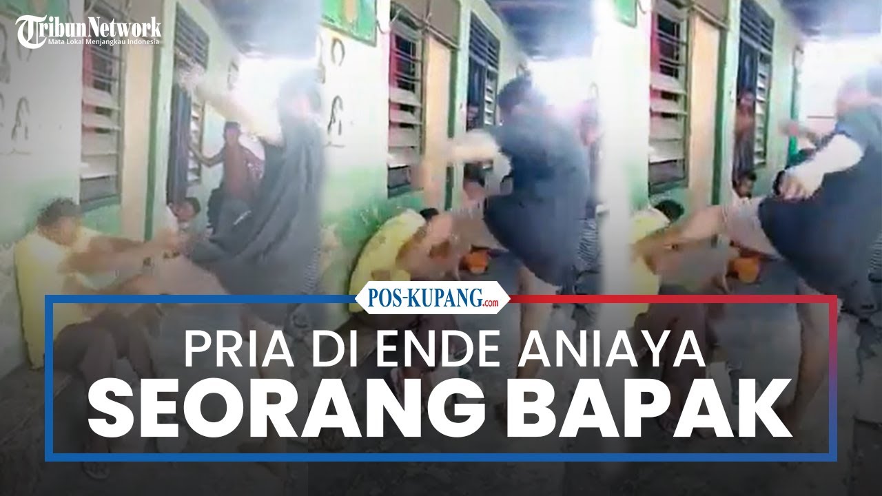 Video Viral di Ende: Pria Muda di Ende Diduga Aniaya Seorang Bapak yang ...