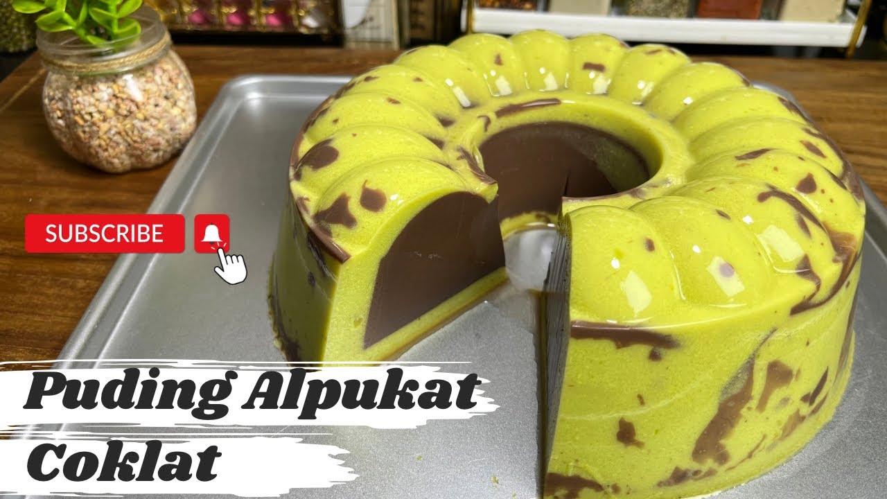 Resep Puding Alpukat Coklat | Camilan Sehat Untuk Keluarga Yang Mudah ...