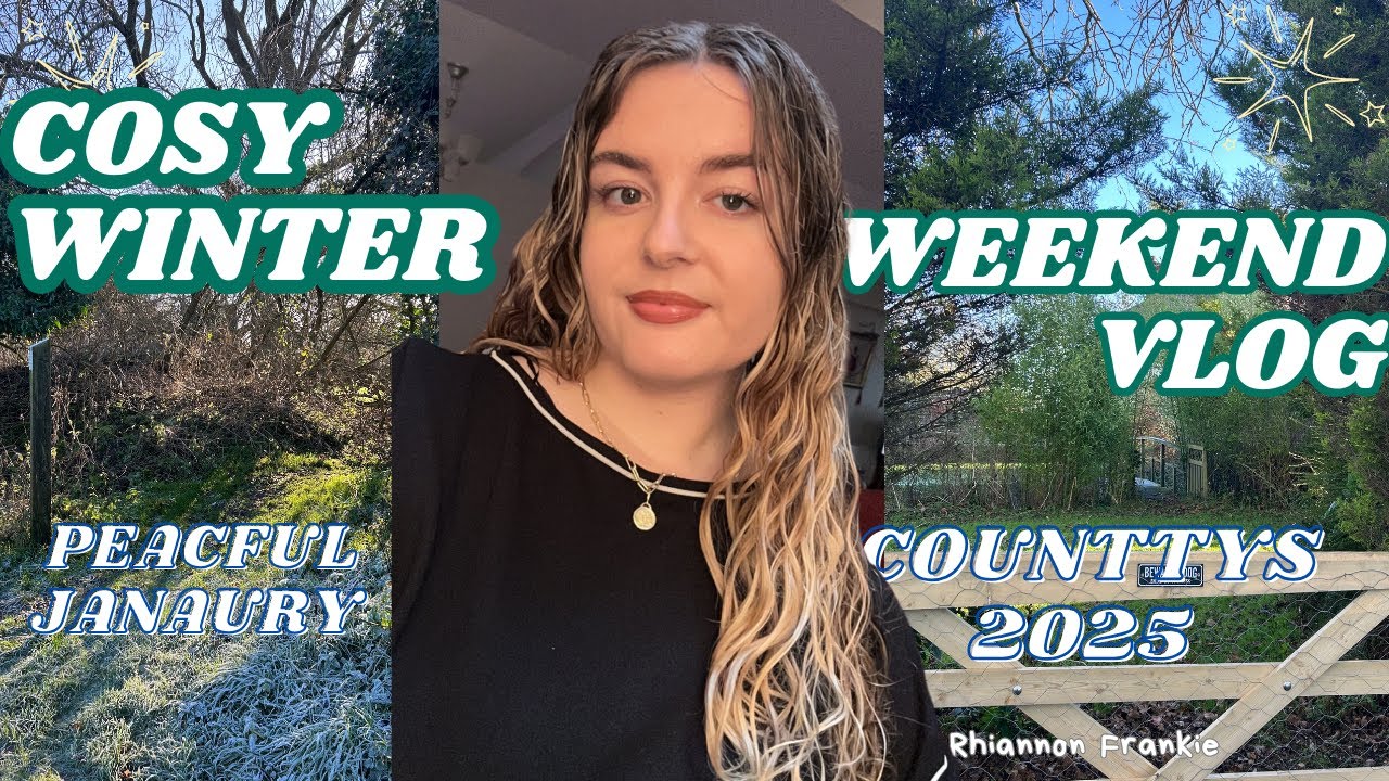 Cozy Winter Countryside Vlog | Slow Living & Peaceful January Weekend ...