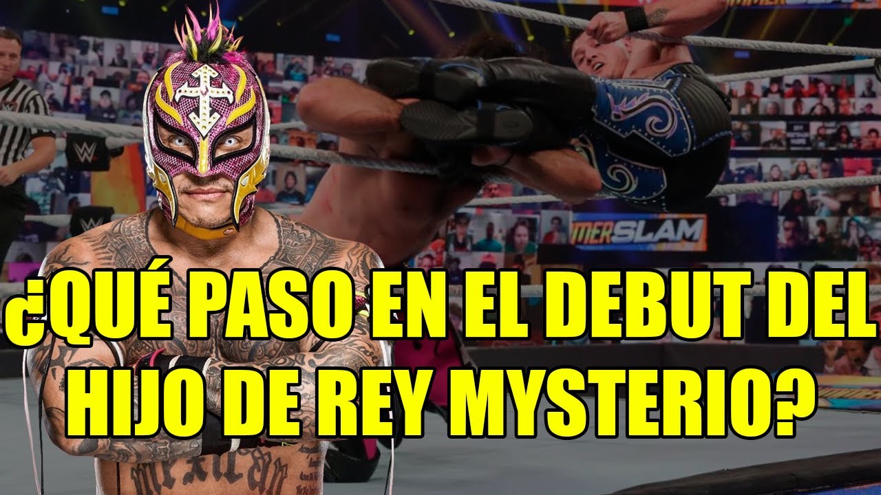 ¿QUÉ PASO EN EL DEBUT DEL HIJO DE REY MYSTERIO DOMINIK? - YouTube