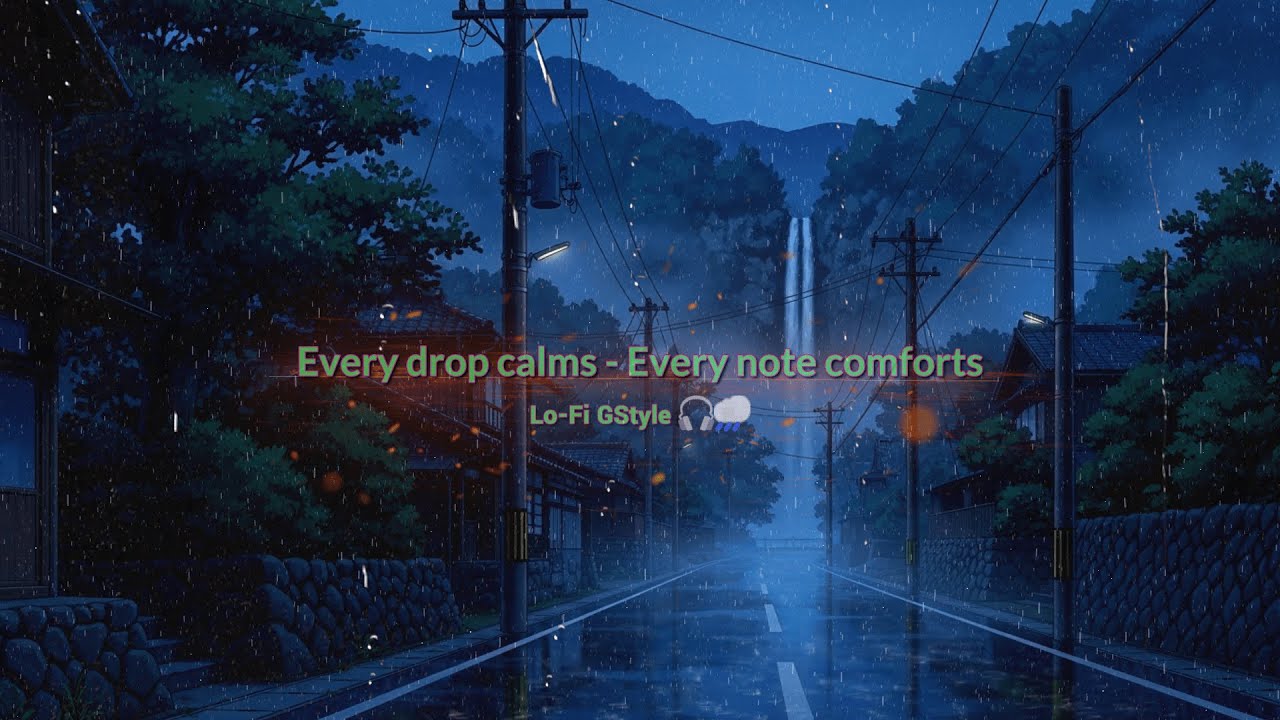 Hidden Village Rain – 90s Japanese Countryside + Relaxing Lofi - YouTube