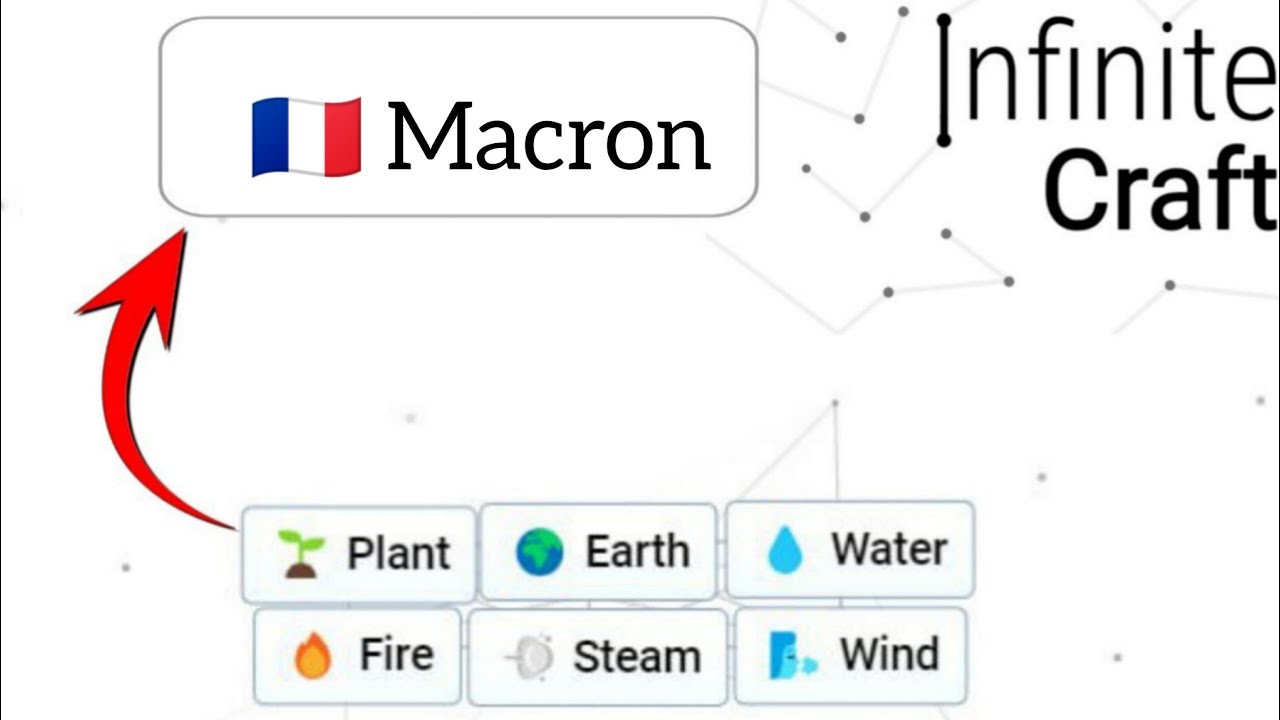 How to make Macron in infinite craft | infinity craft - YouTube