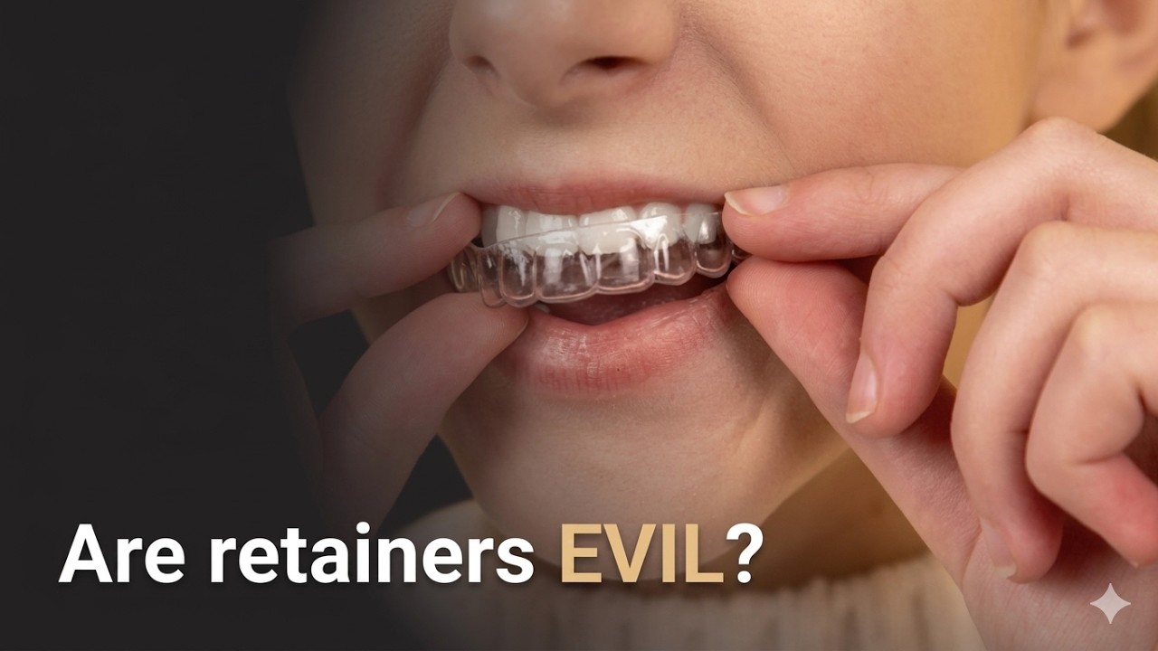 Why Wearing Retainers Could Be Harming Your Face (Not Helping!) - YouTube