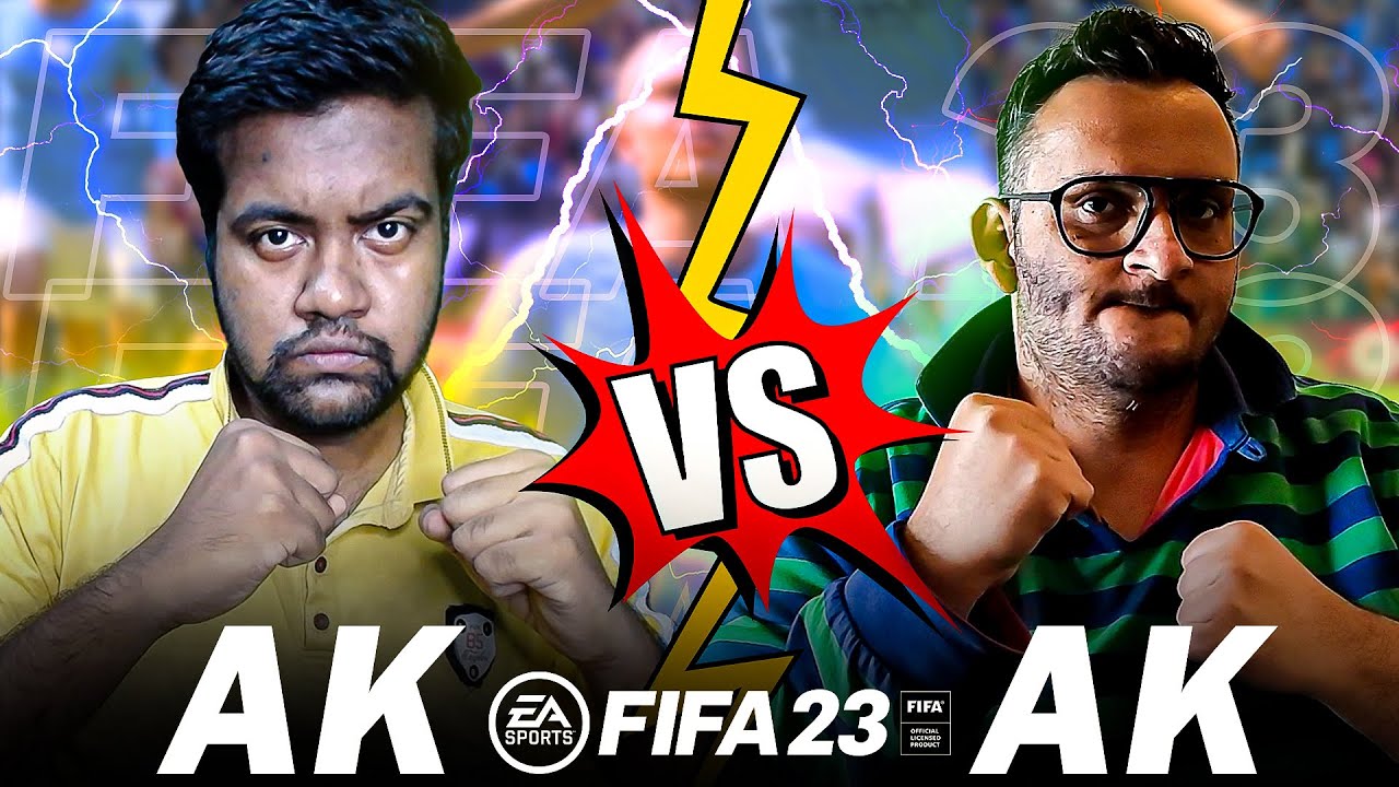 FIFA 23 Battle - Thrilling Matchup ABHINIT vs ORCHIX - AK vs AK - YouTube