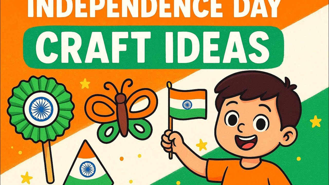Handmade tricolour craft ideas/independence Day 2025 special ...