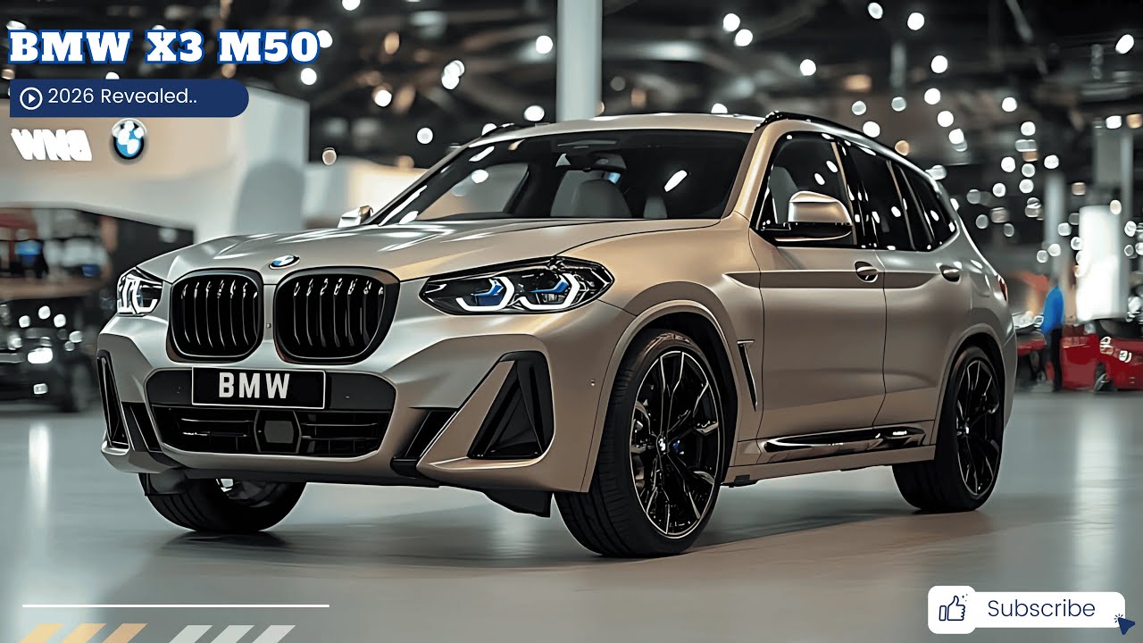 New 2026 BMW X3 M50: The Ultimate Performance SUV! - YouTube