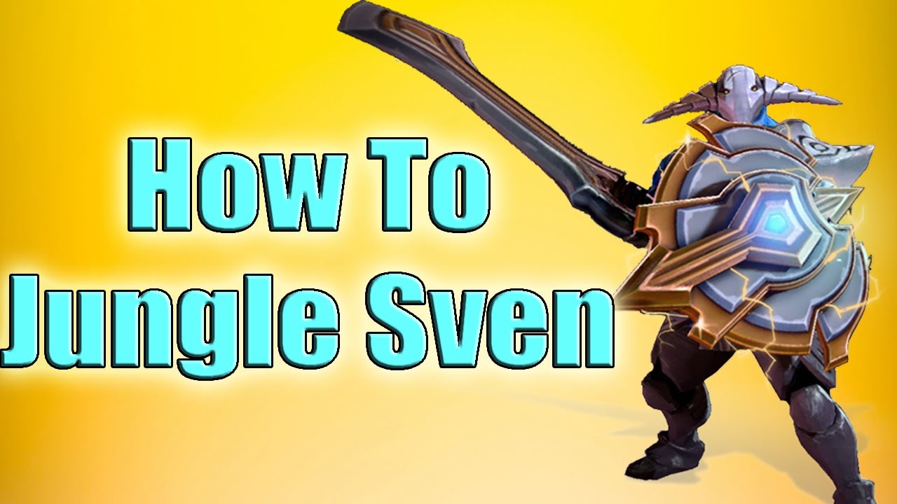 Dota 2 How To Jungle Sven Patch 7.35d iRG - YouTube