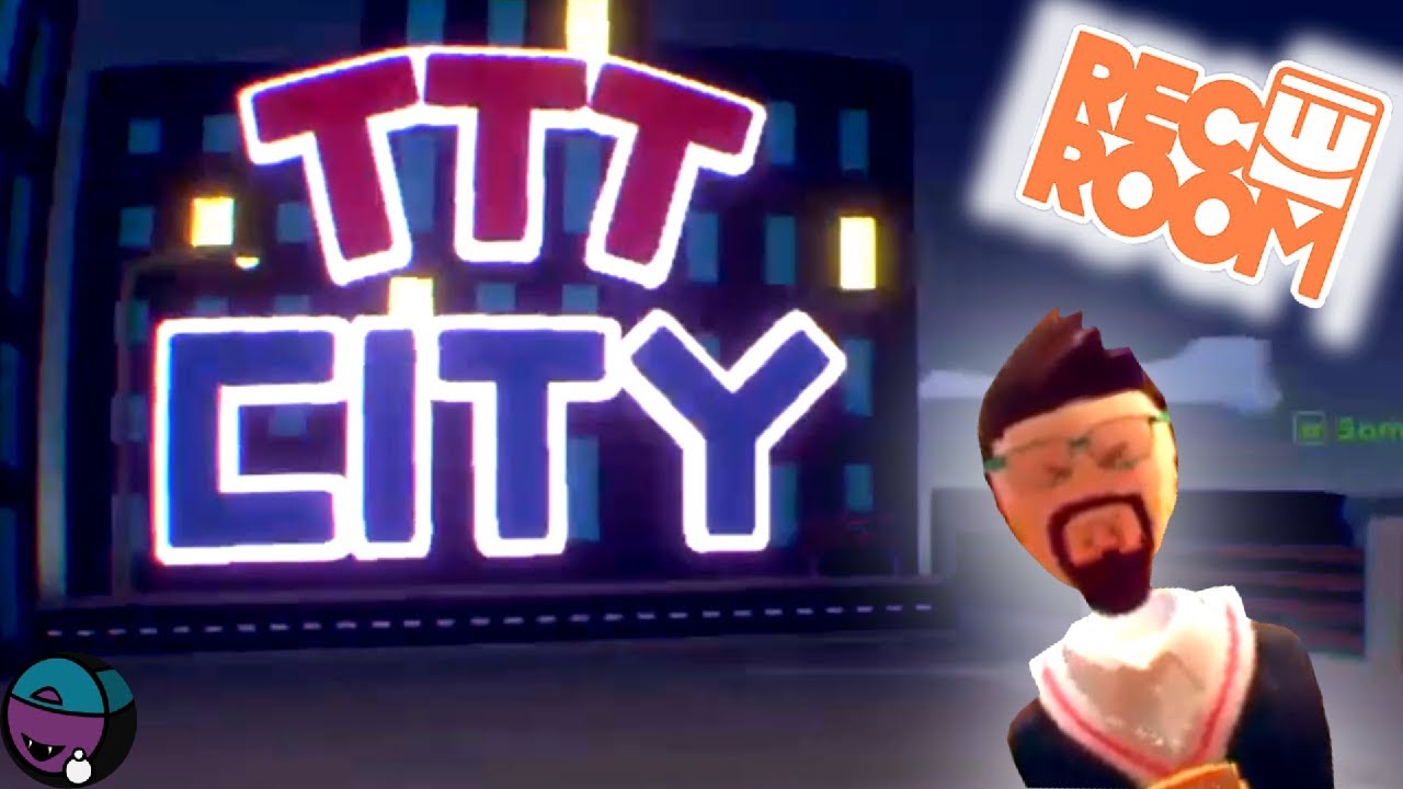 Rec Room TTT City - My Best Round Ever | How To Get Extra Shield in Rec ...