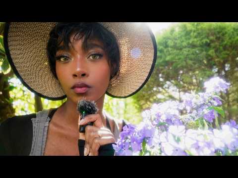 ASMR Outdoor Gardening and Seed Sorting 🌱 (Soft Spoken, Crinkles, Nature Sounds, Sleepy)