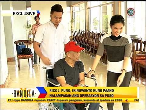 How Rico J. Puno stayed strong amid triple bypass operation - YouTube