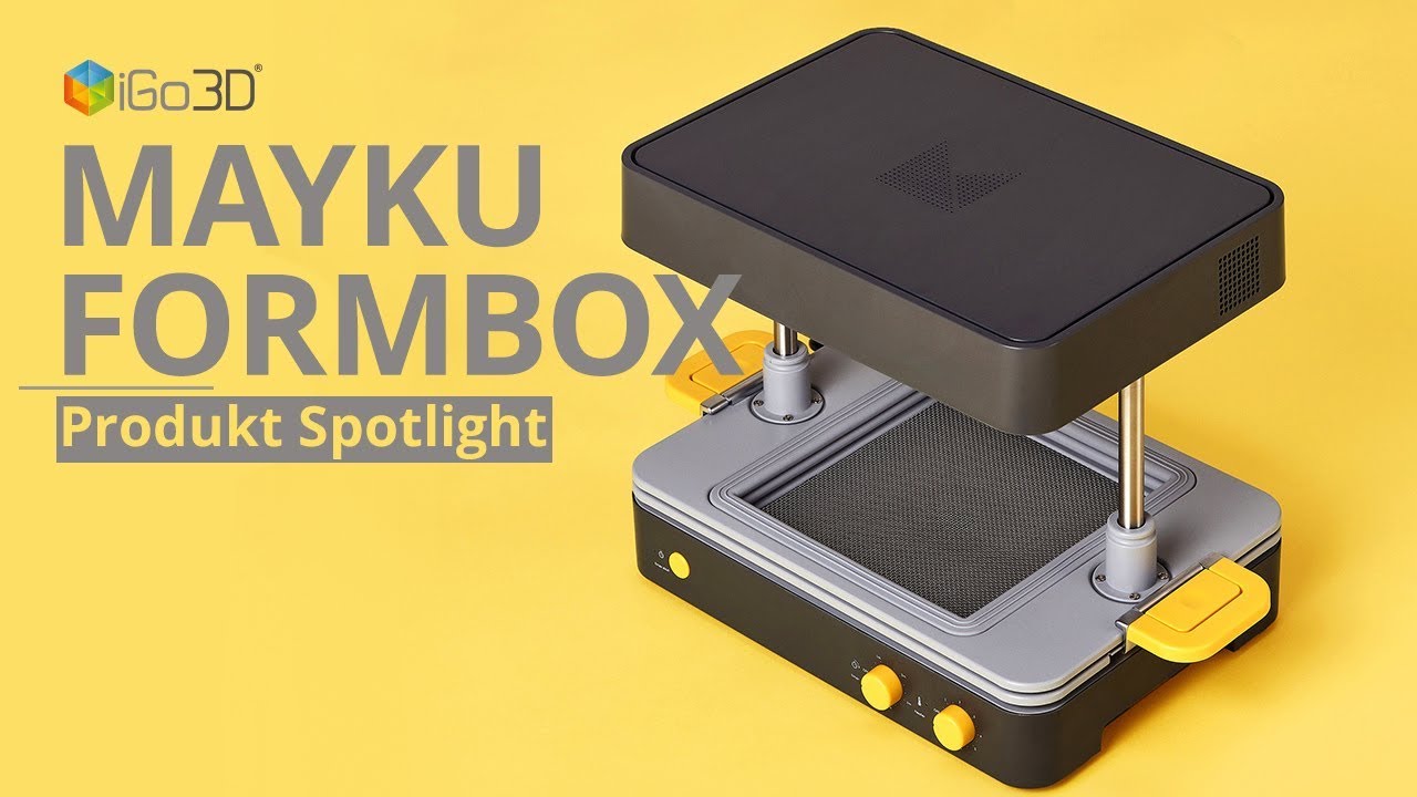 Produkt Spotlight - Mayku FormBox Vakuumformer - YouTube