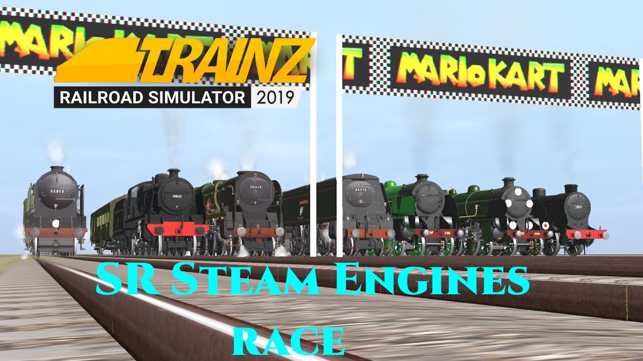 (Race) Trainz 2019: SR Steam Engines - YouTube