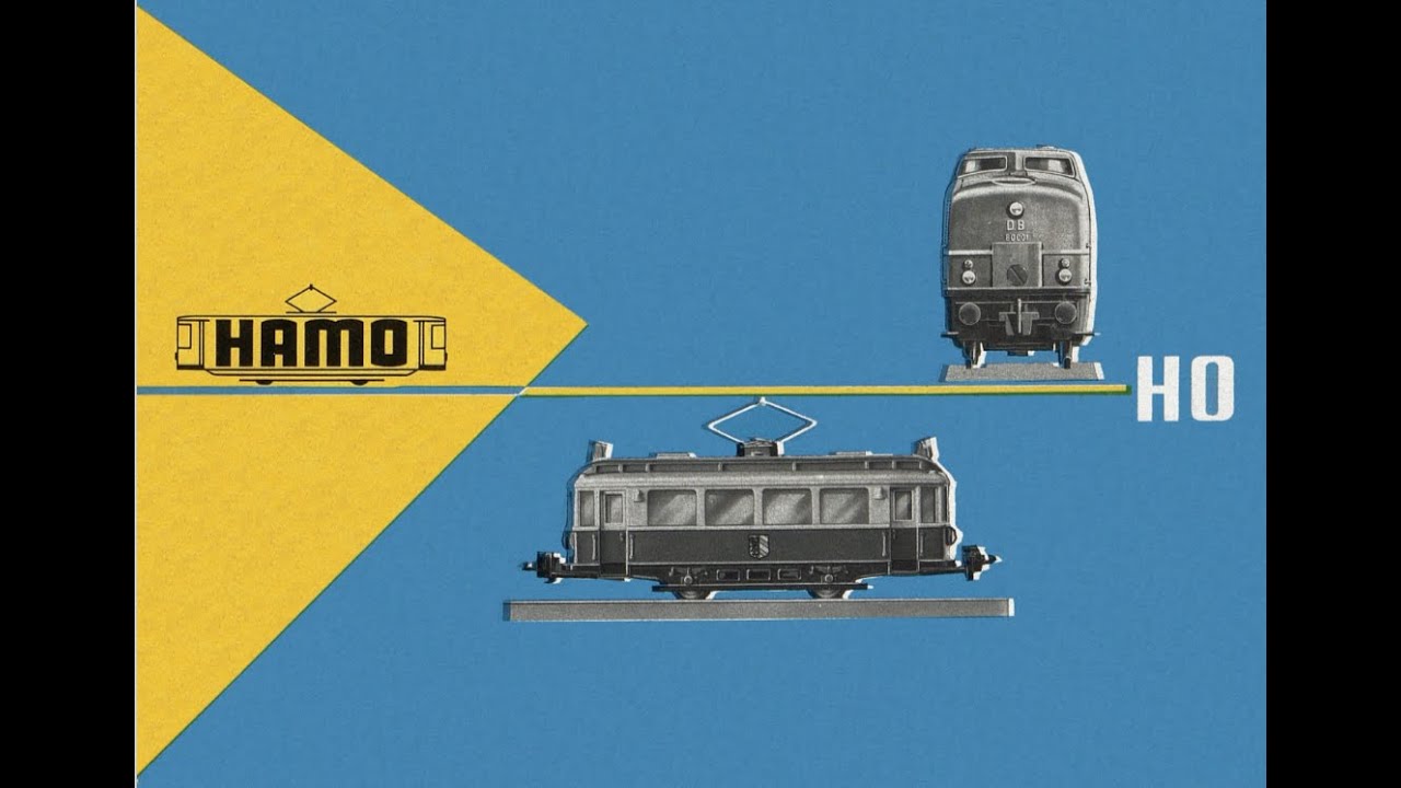 Hamo Modellbahn Katalog von 1962 / 1963 - YouTube