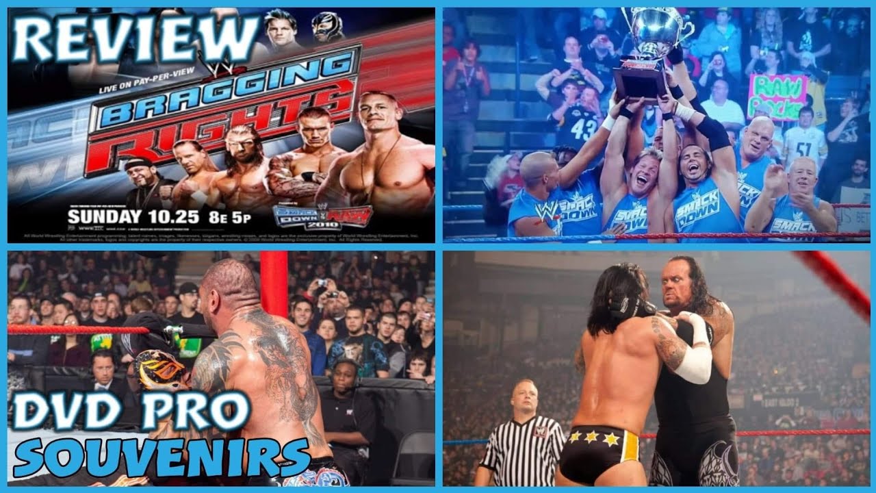 ma review sur une pochette de 1 DVD 💿de catch sur WWE Bragging rights ...