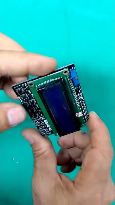 Display LCD no Arduino não aparece caracteres. Seria problema de hardware ou software ? - YouTube