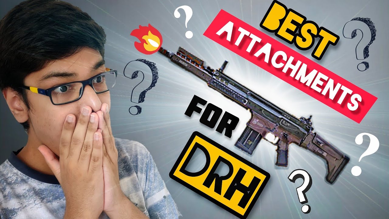BEST Attachments for DRH IN COD MOBILE | In Hindi - YouTube