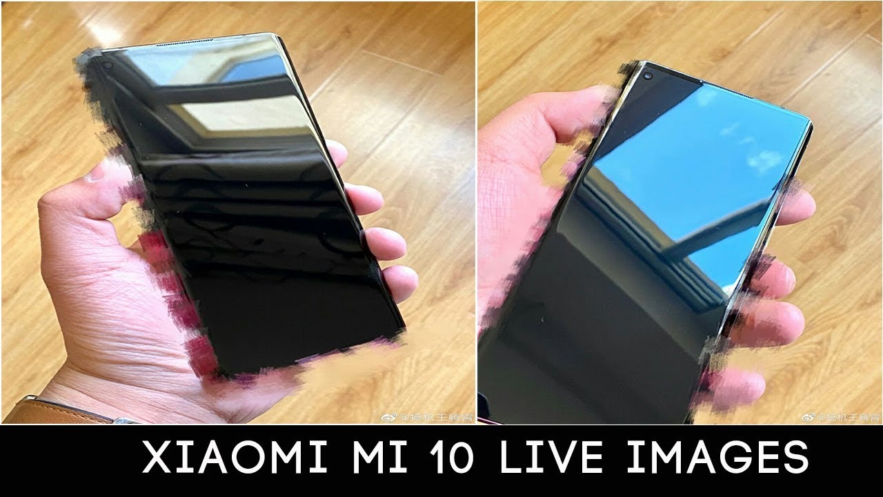 Xiaomi's Mi 10, Mi 10 Pro with curved display leaked - YouTube