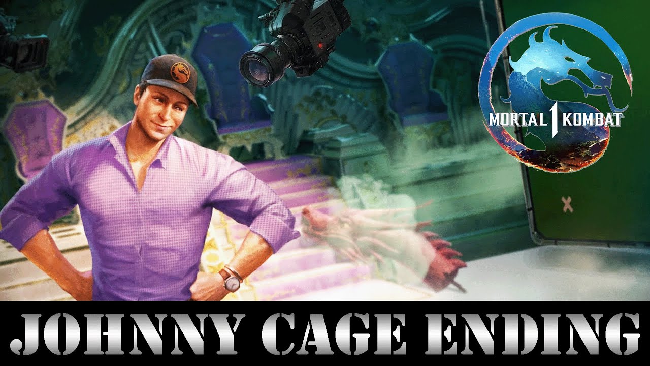JOHNNY CAGE LADDER ENDING - Fatalities Tower Gameplay | Mortal Kombat 1 ...