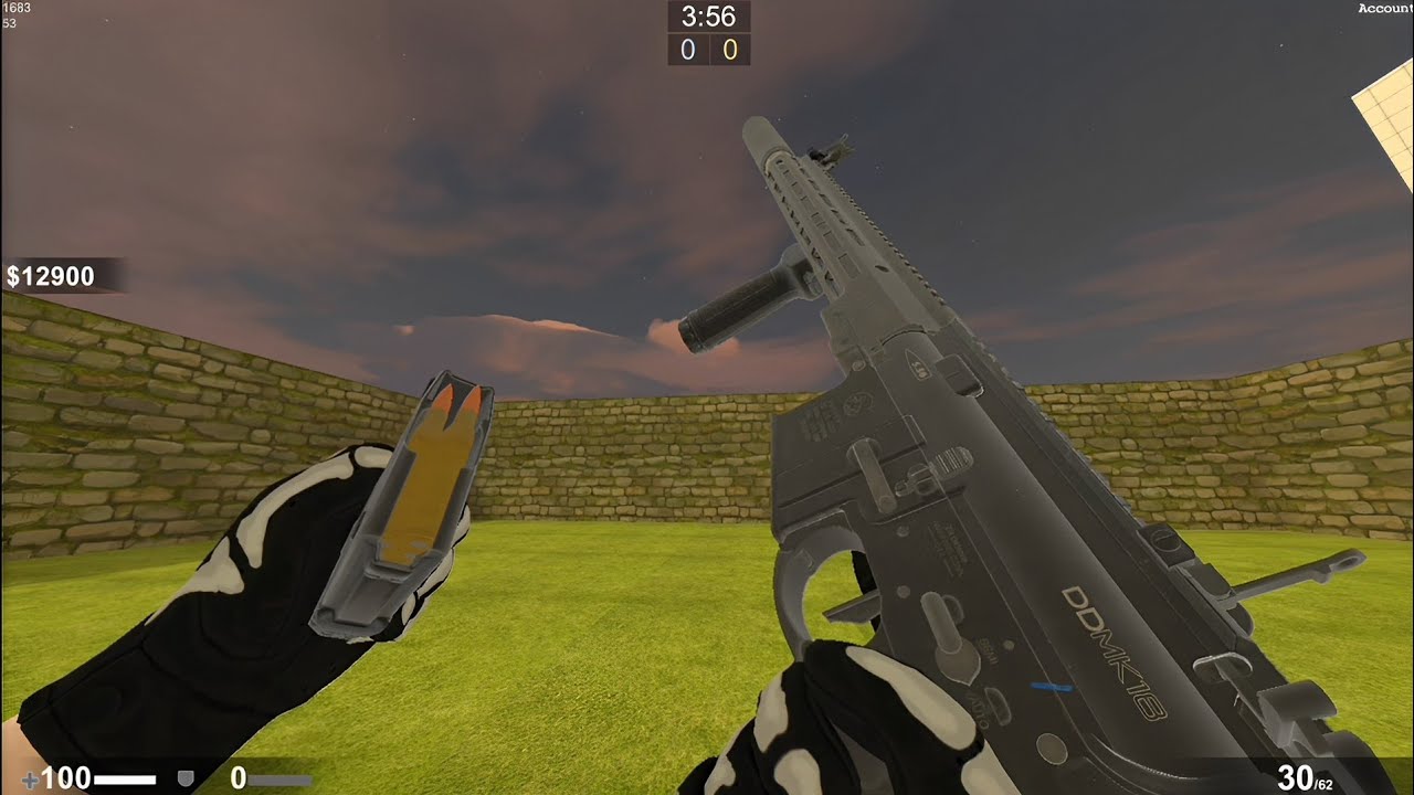 MK18 with MW2 animation - Strike Port Destruction - YouTube