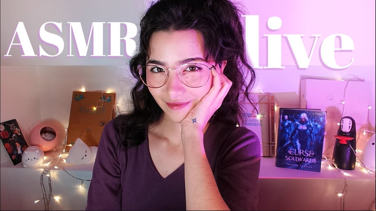 ASMR live stream with Glow ️ Come relax - YouTube