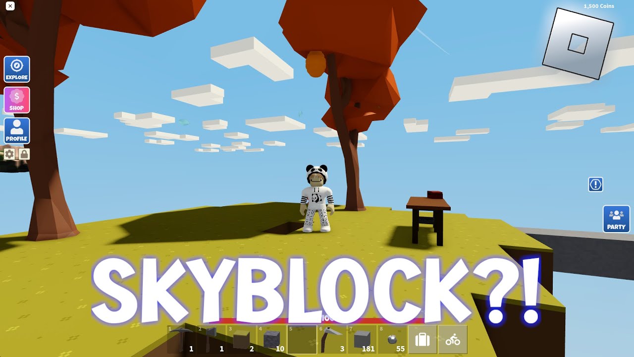 MAIN SKYBLOCK TAPI DI ROBLOX?! | Islands Roblox #1 - YouTube