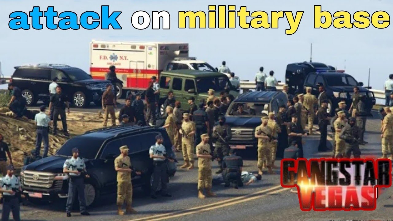 attack on military base 💥 | gangster Vegas Malayalam | gta5 Malayalam ...
