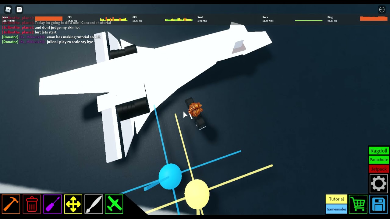 Tutorial on mini Concorde! (plane crazy) - YouTube