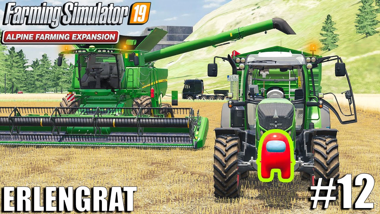Using a SUS Fendt on the Field | Alpine DLC | ERLENGRAT | Farming ...