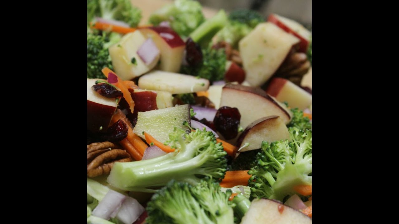 Broccoli Toss Salad - YouTube