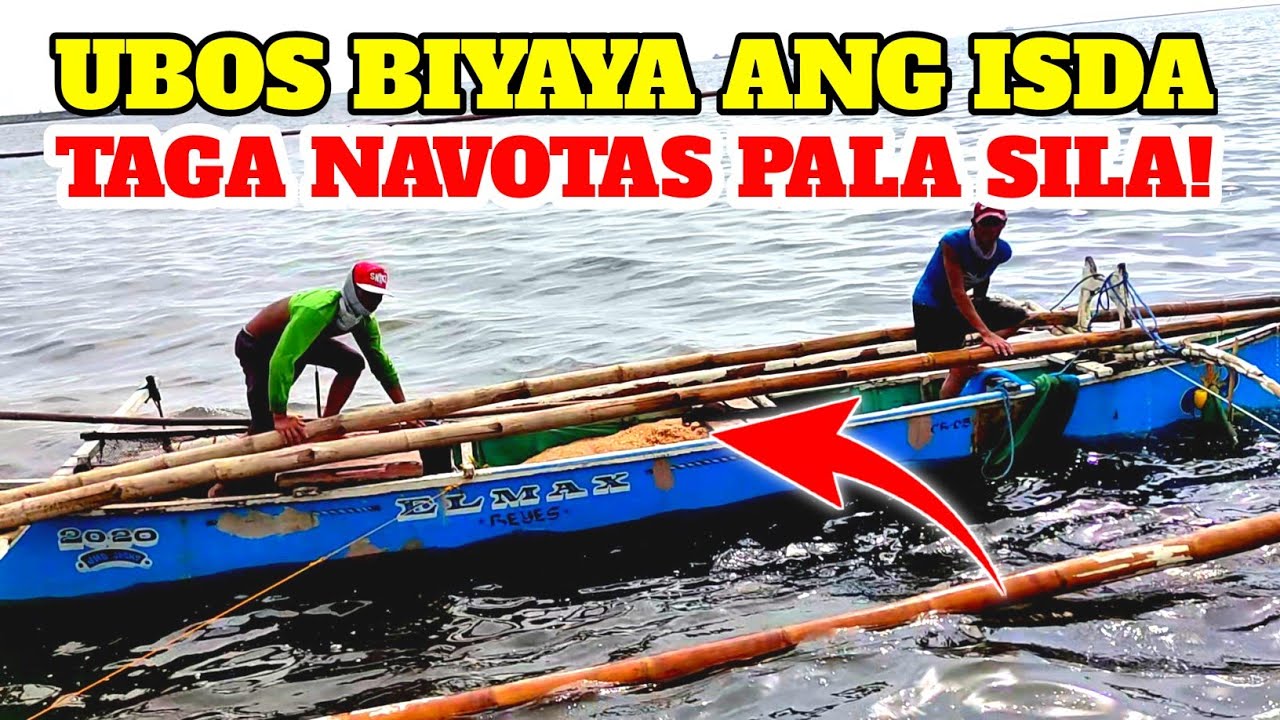 TAGA NAVOTAS UBOS BIYAYA ANG ISDA SA MANILA BAY - YouTube