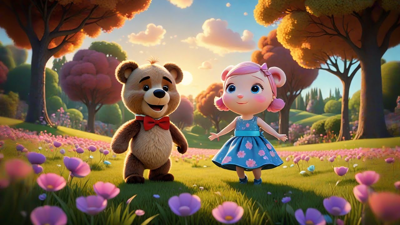 Jump Jump with Teddy Bear | Fun Teddy Song for Kids | Energetic Nursery ...
