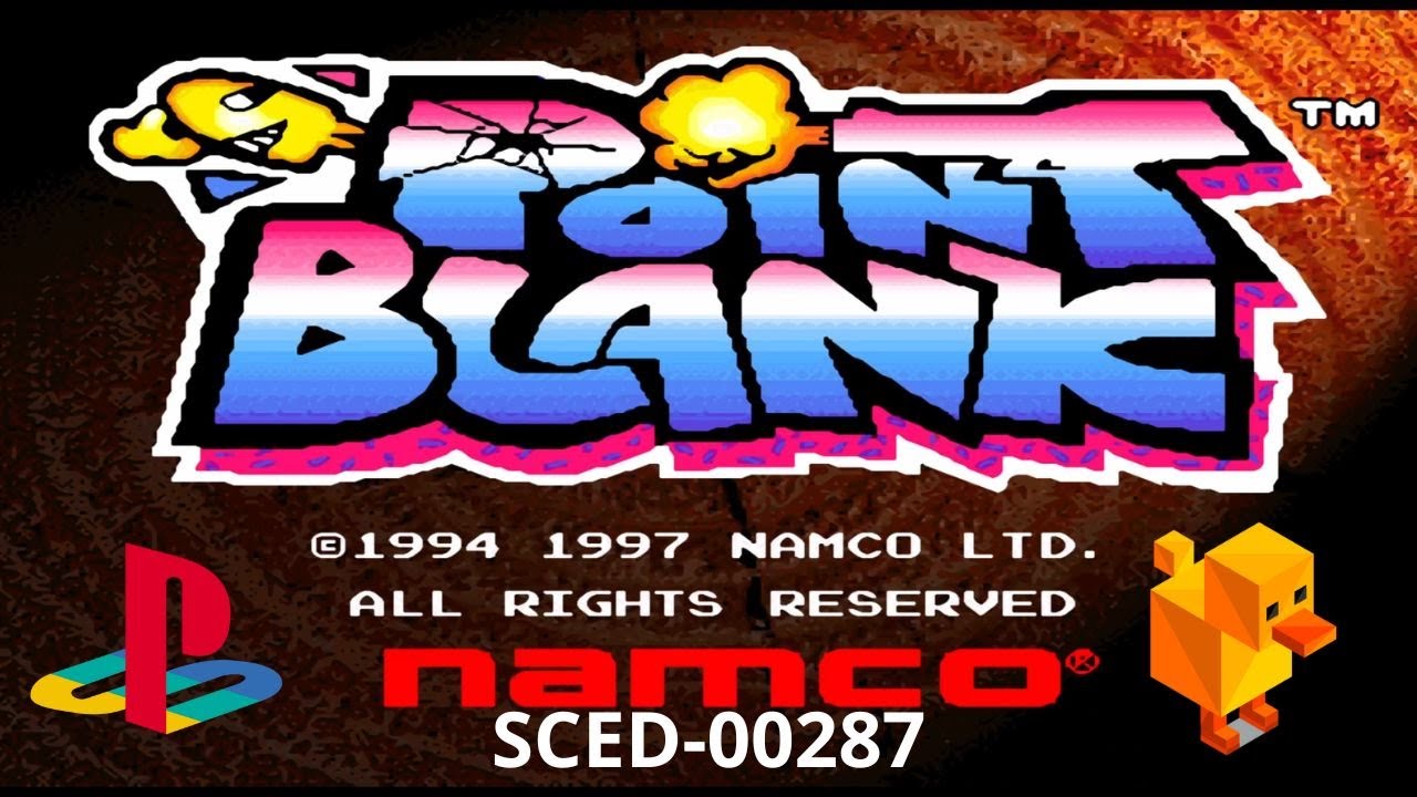 Point Blank PS1 Demo (Duckstation HD 1080P) SCED-00287 - YouTube