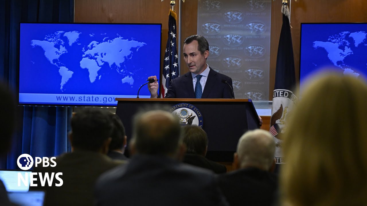 WATCH LIVE: State Department holds news briefing - YouTube