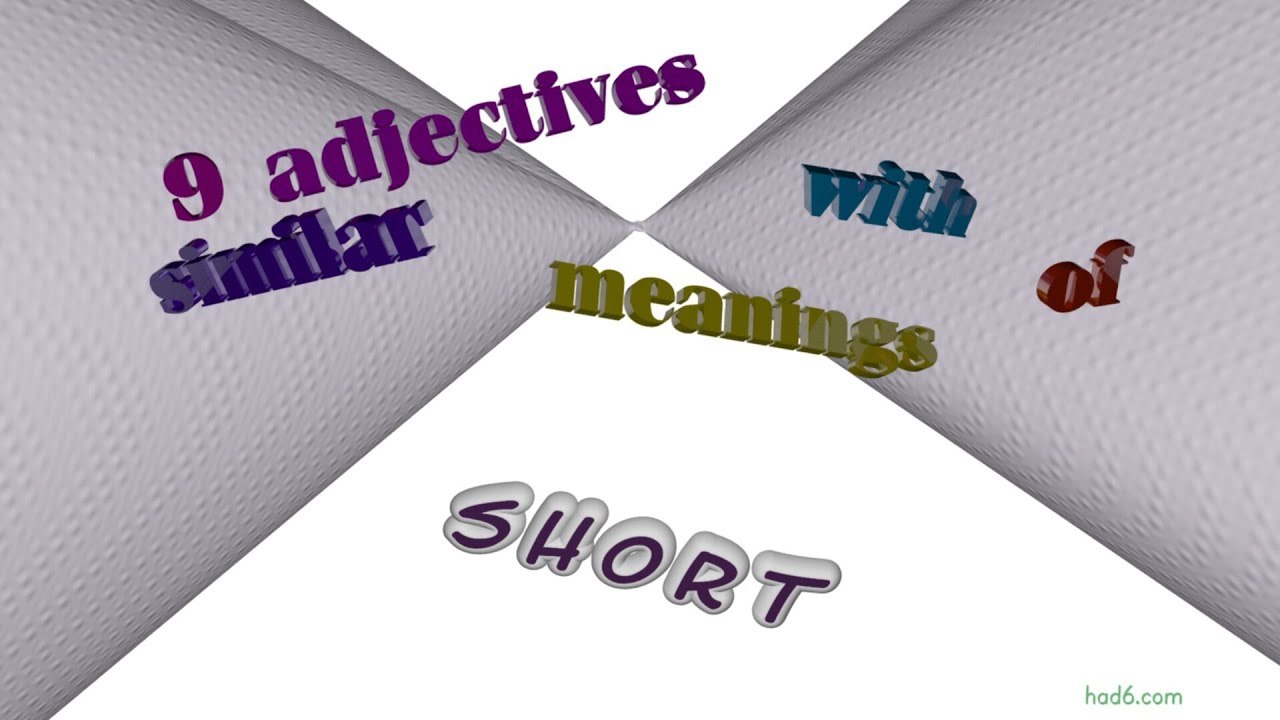 Short 11 Adjectives Synonym To Short sentence Examples YouTube short-11-adjectives-synonym-to-short-sentence-examples-youtube