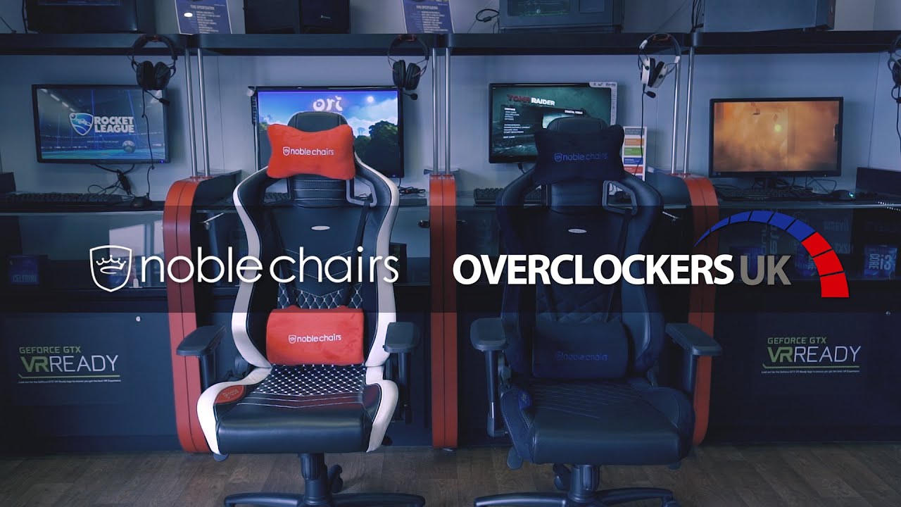 noblechairs - the EPIC Gaming Chair - YouTube