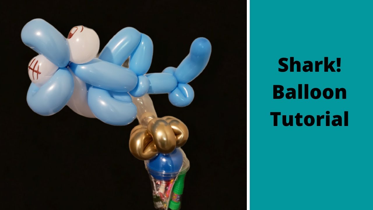 SHARK!! - A Balloon Twisting Tutorial - YouTube