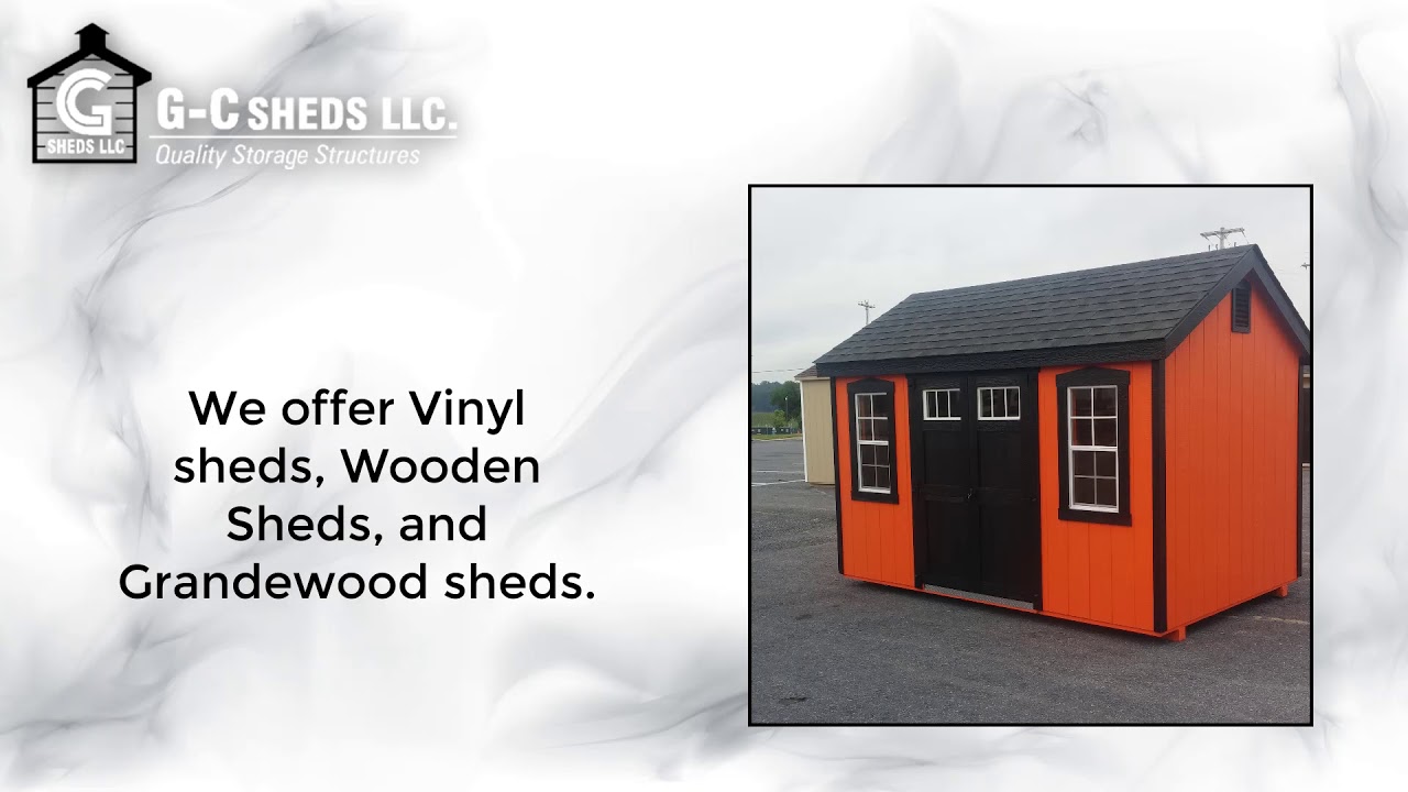 Sheds in Lancaster PA - YouTube