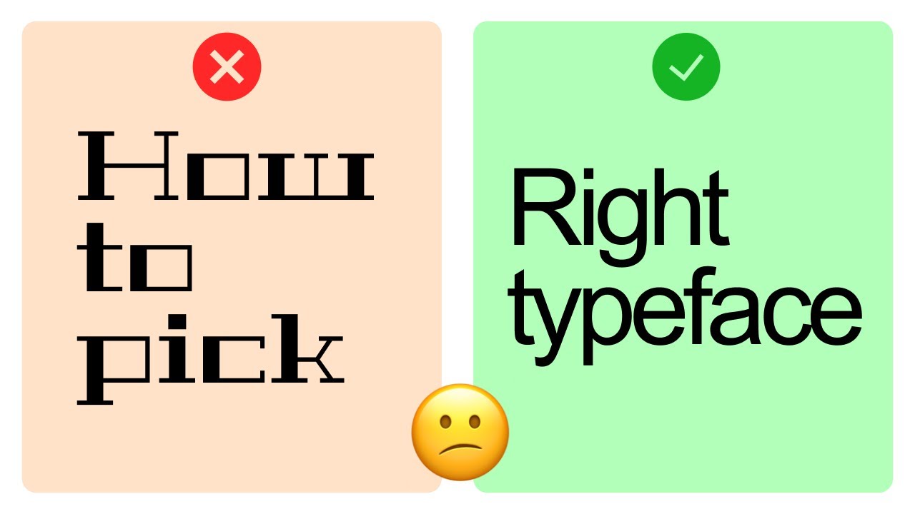 Typography - How to pick right font and it's process - YouTube