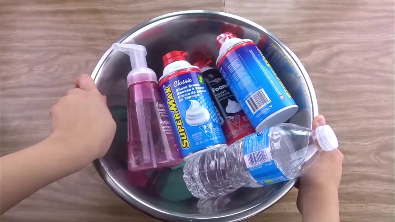 How to make a fluffy slime 💜 DIY - YouTube