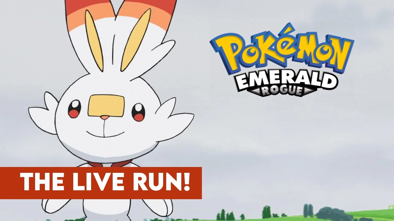 POKEMON EMERALD ROGUE SCORBUNNY RUN LIVE! (SuperChat TTS on) - YouTube