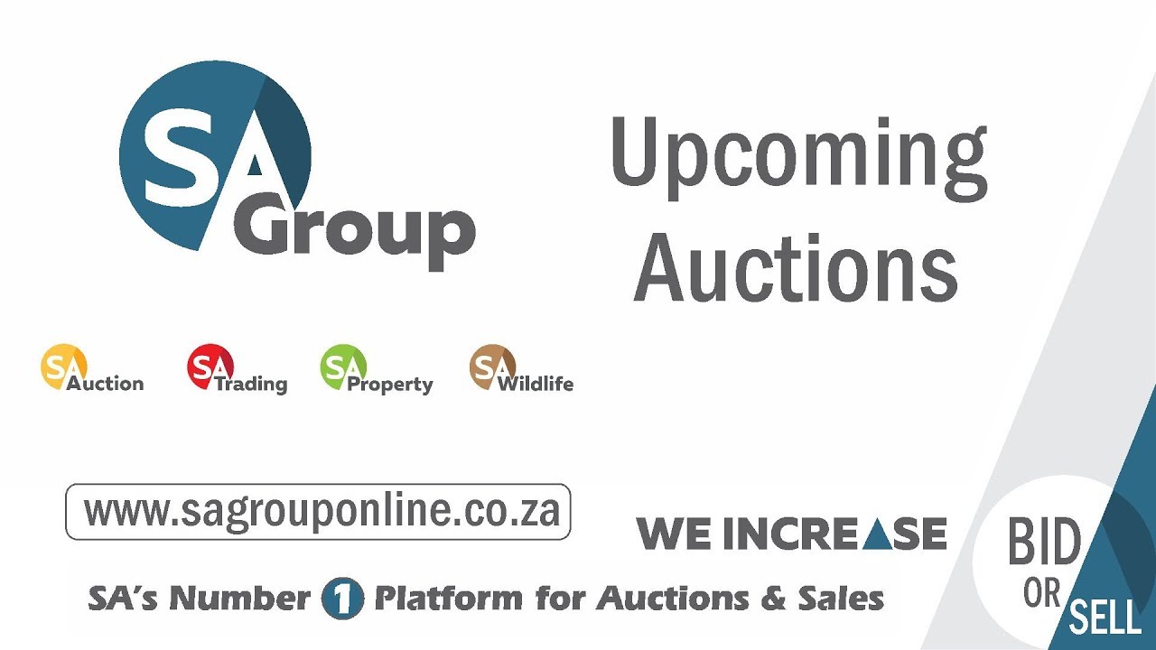 Upcoming Auctions | SA AUCTION - YouTube